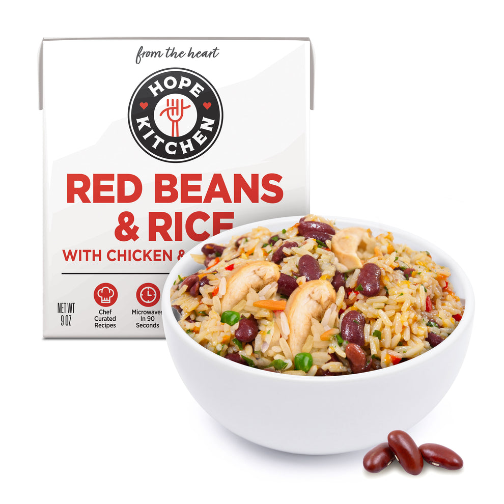 Red Beans and Rice with Chicken and Vegetables – Hope Kitchen